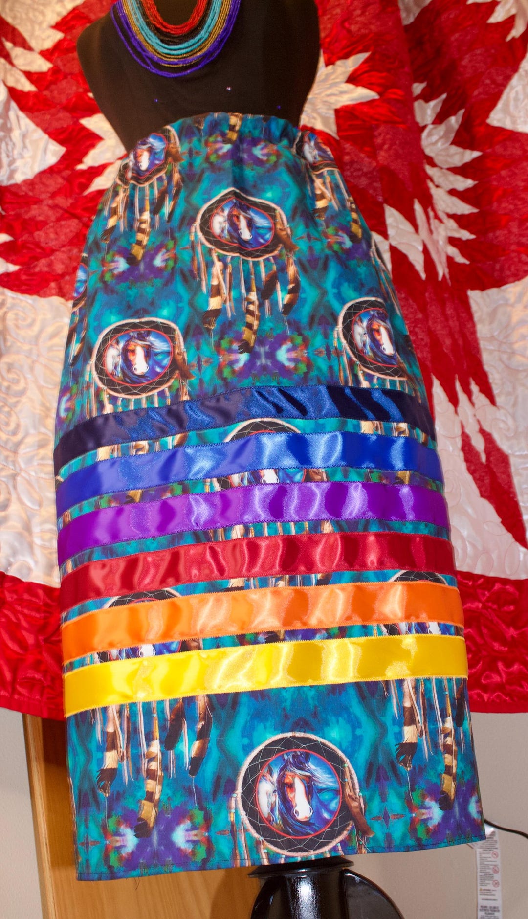 Native American Ribbon Skirt - Etsy