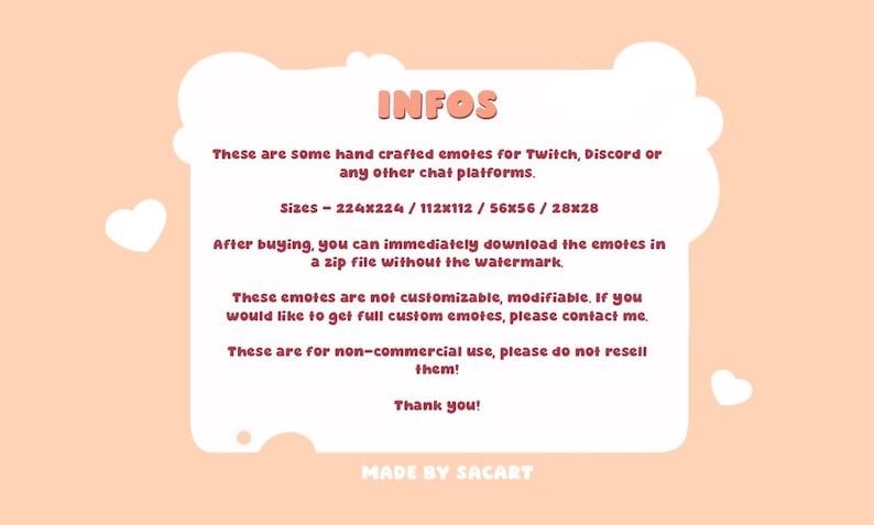 Chibi Girl Twitch Emote - ANIMATED - This is Fine - Red Hair - Etsy