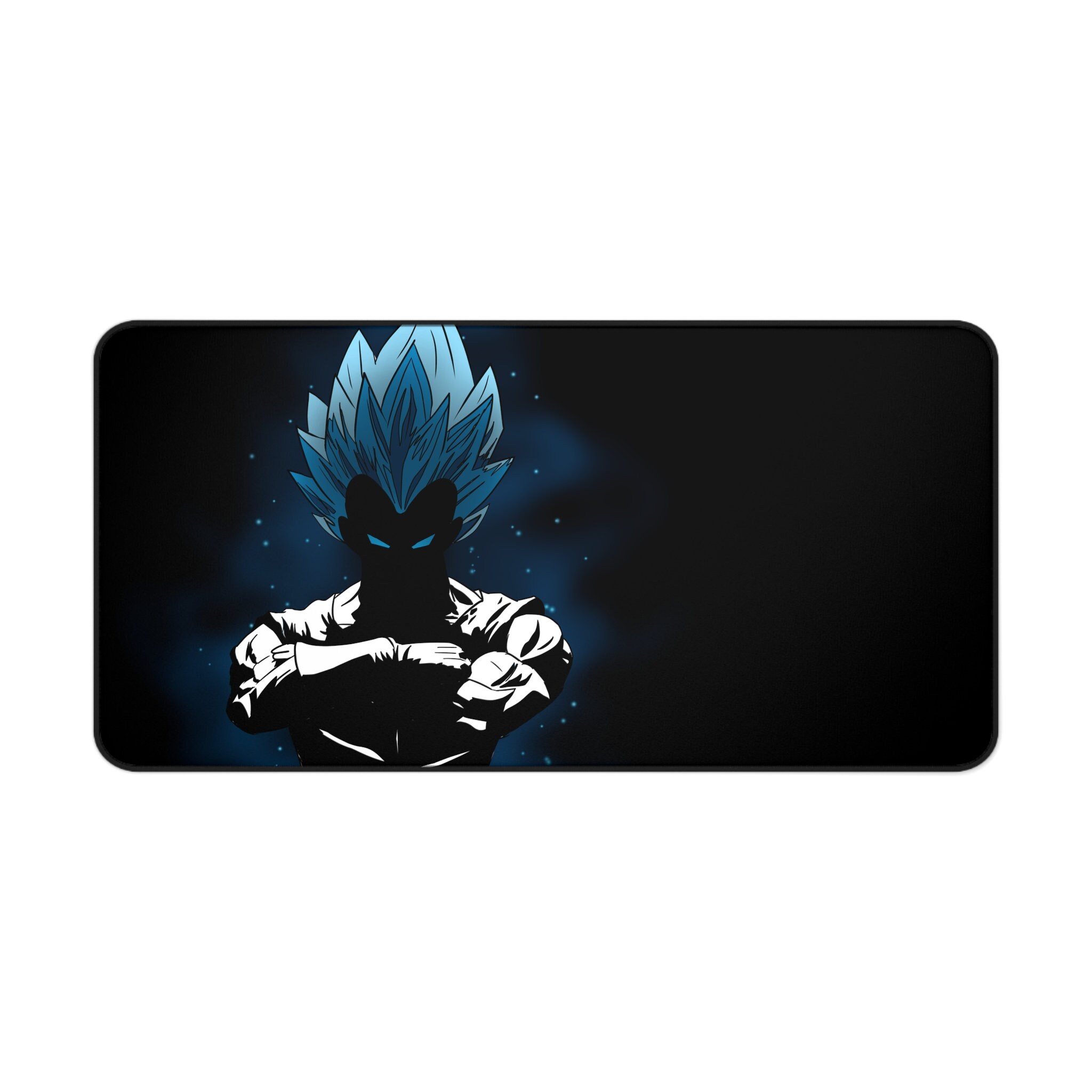 Vegeta Blue Desk Mat Dragon Ball Super Design Anime Desk Mats Gamer ...