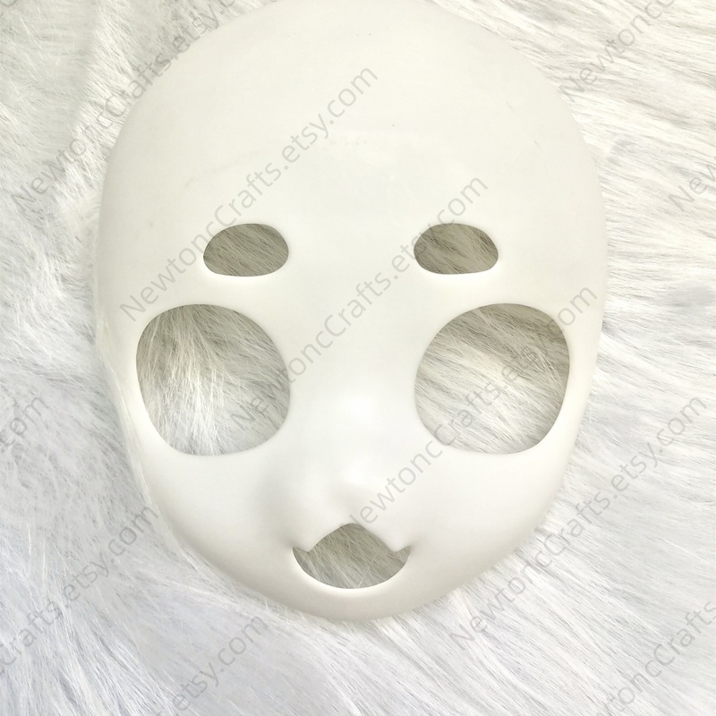 Furry Face Mask - Etsy