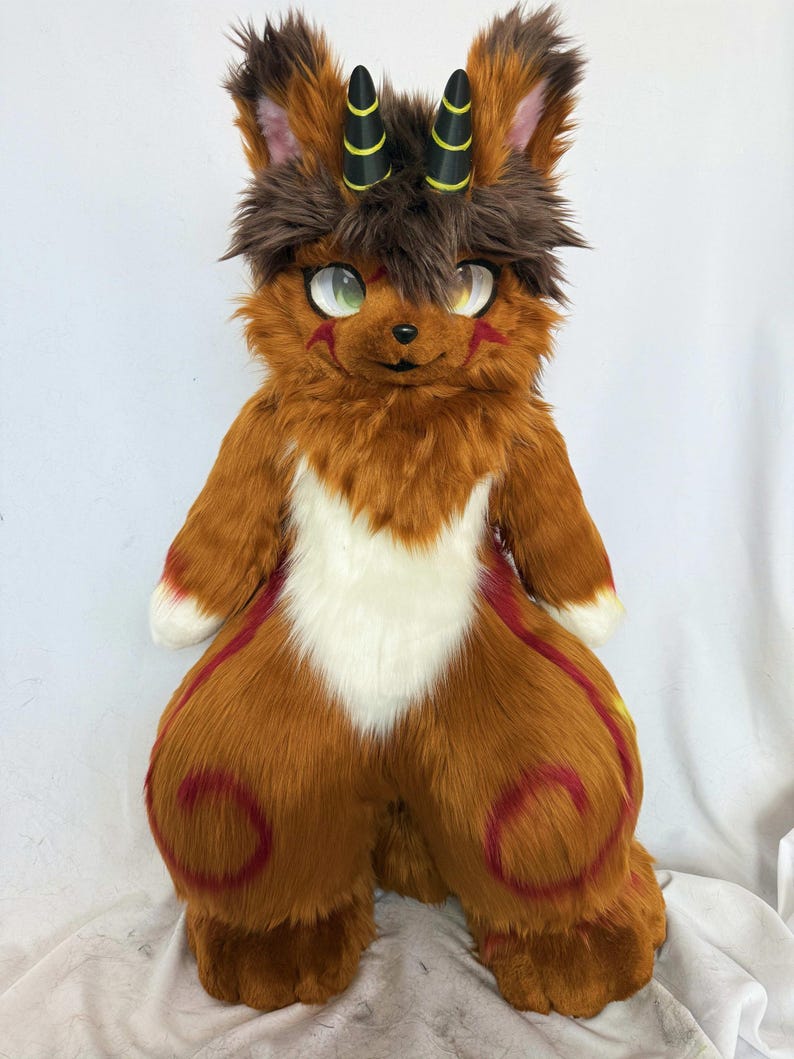 Custom Fursona Plushie – Handmade Fursuit Doll, Anime & Furry Gift - Etsy