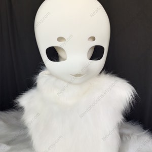 Smiling Kig Head Base, Smooth Fursuit Mask Base, Kigurumi Furry Head ...