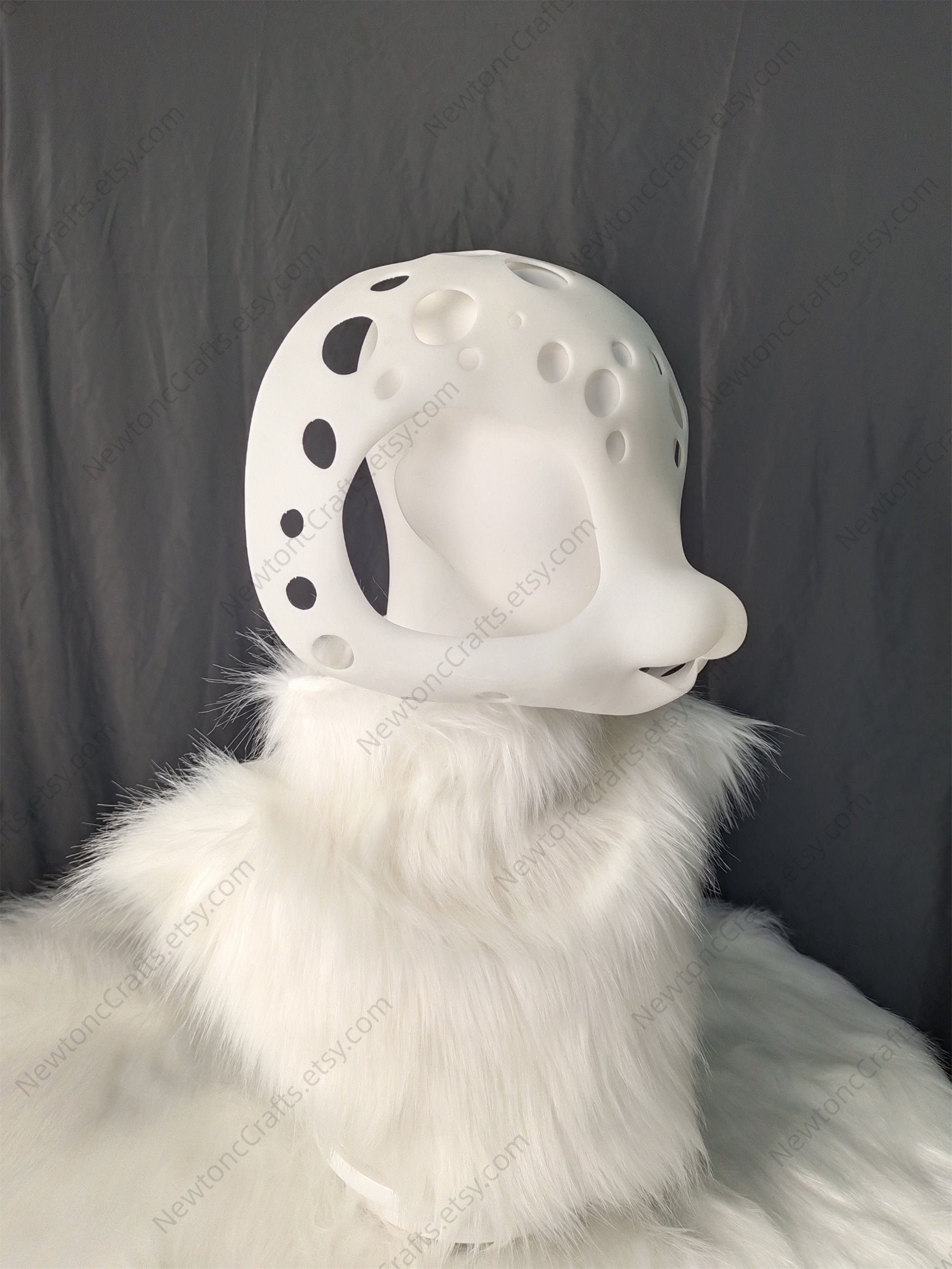 Dino Head Base, High Quality 3D Printed Fursuit Mask Base, Kigurumi ...