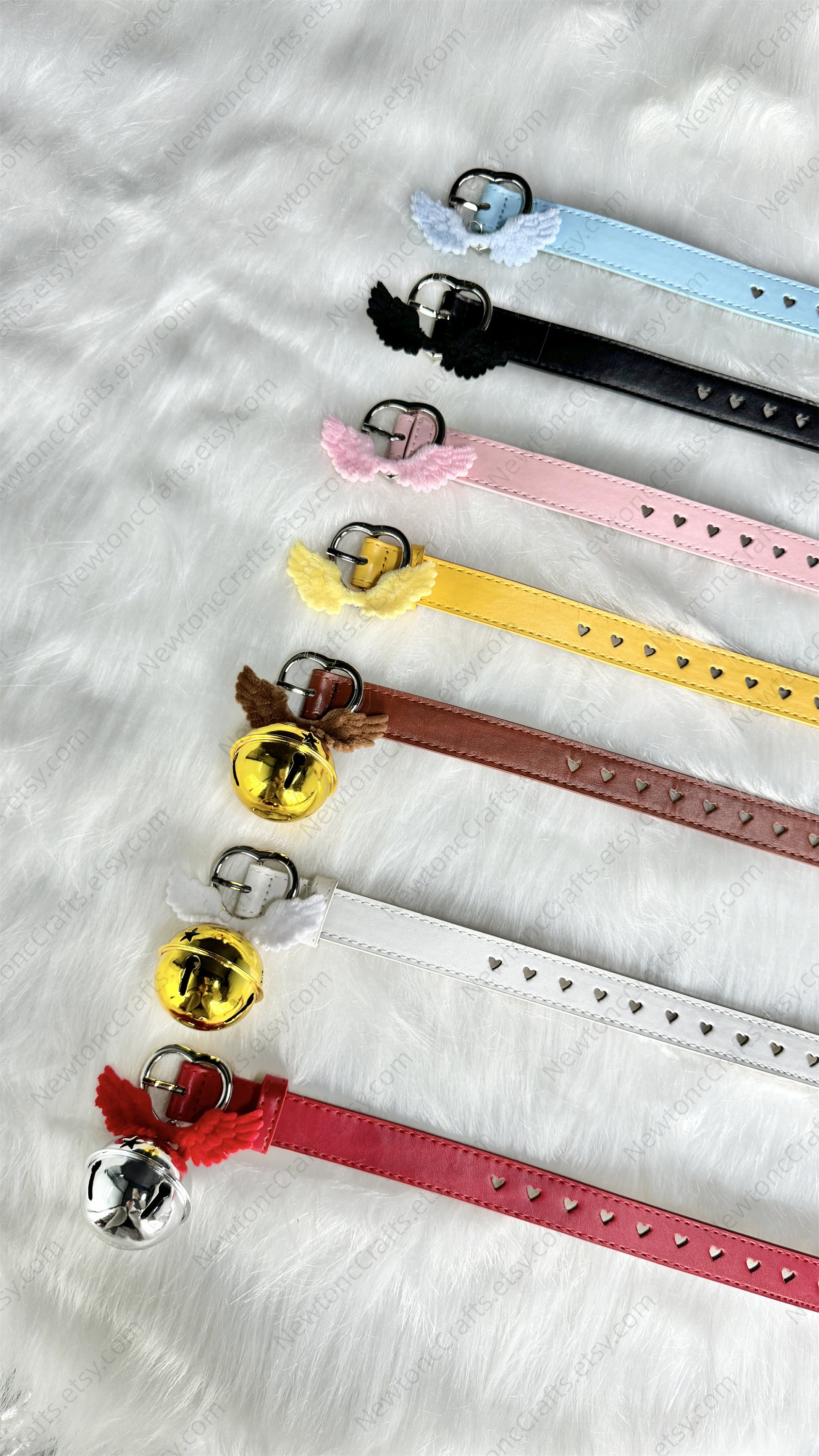 Fursuit Leather Choker, Jingle Bell, Furry Cosplay Accessories - Etsy