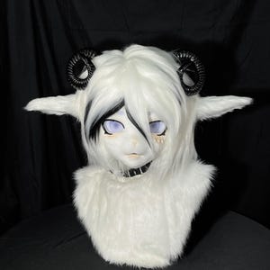 Goat Boy - Pre Made Kig Head Fursuit Mask Kigurumi Head, Kig Head Mask ...