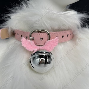 Fursuit Leather Choker With Jingle Bell, Cute Furry Accessories, Furry ...