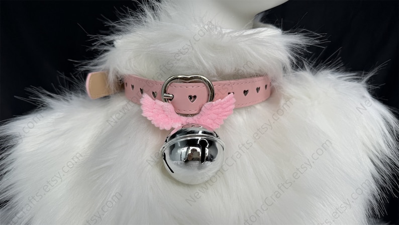 Fursuit Leather Choker, Jingle Bell, Furry Cosplay Accessories - Etsy