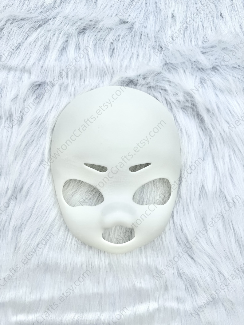 Fierce Kig Head Base, 3D Printed Smooth Fursuit Mask Base, Kigurumi ...
