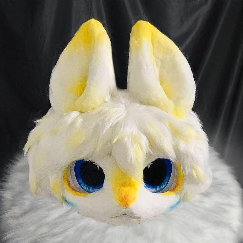 Custom Kemono Fursona Mask Head, Rabbit-free Fursuit Design - Etsy