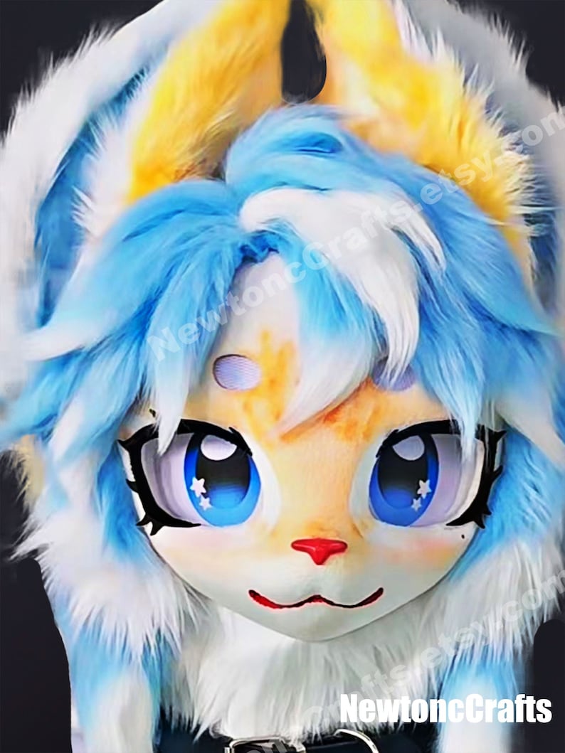 Premade Wolf Fursuit Mask, Kig Head, Furry Costume - Etsy