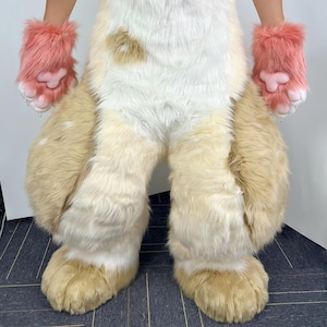 Custom Half Fursuit Pants, for Furry Convention, Custom Half-body ...