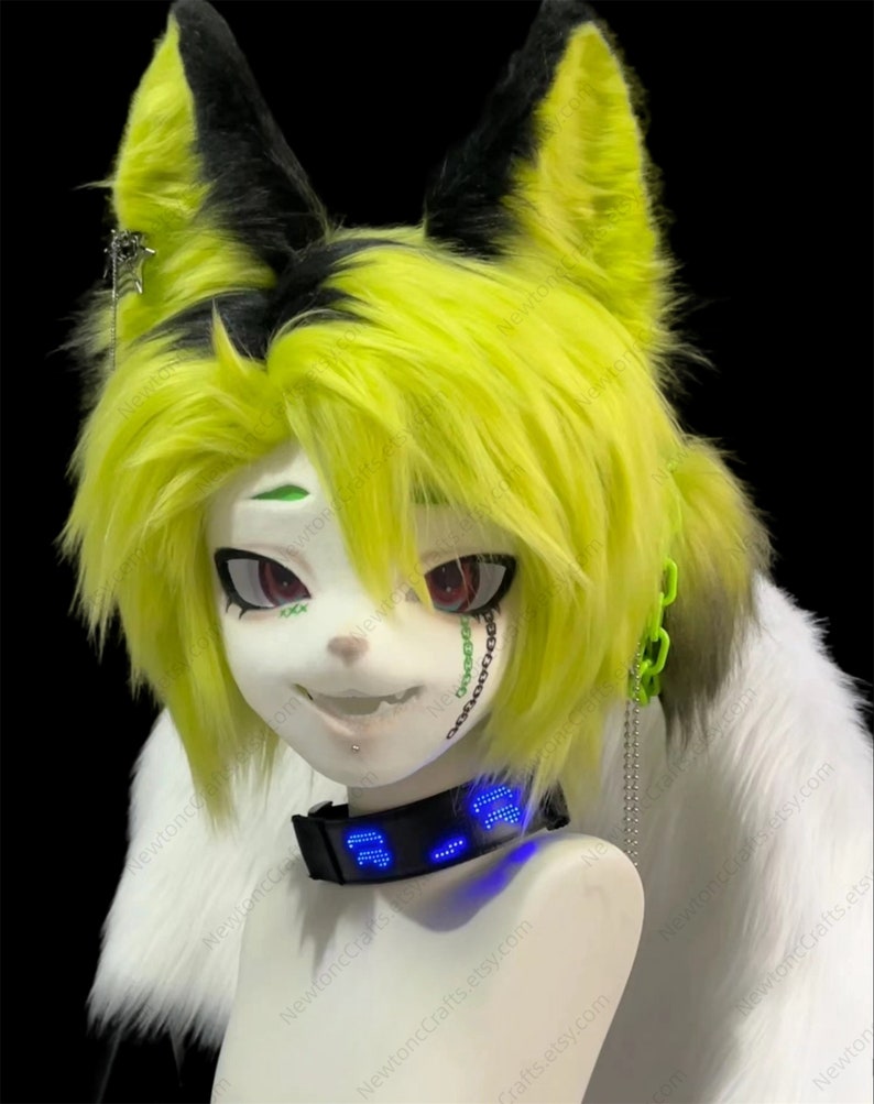 Custom Furry Fursuit Head Commission: Kemono Cosplay Mask - Etsy Canada