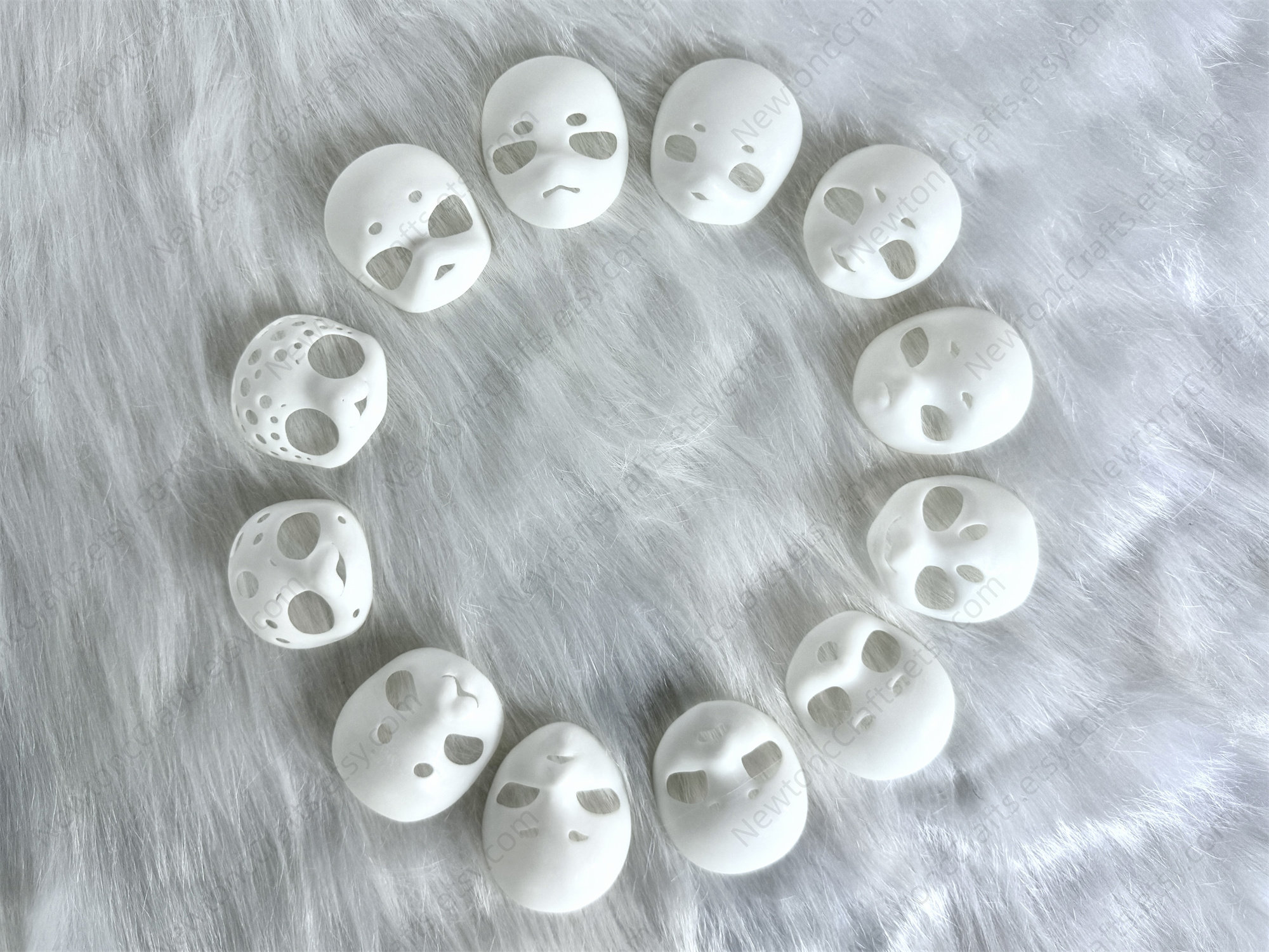 12 Styles Mini Head Base, Fursuit Head Base, Furry Mask, Fursona Head ...