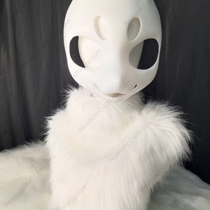 Kig Head Base, Smooth Fursuit Mask Base, Kigurumi Furry Head, Dino Head ...
