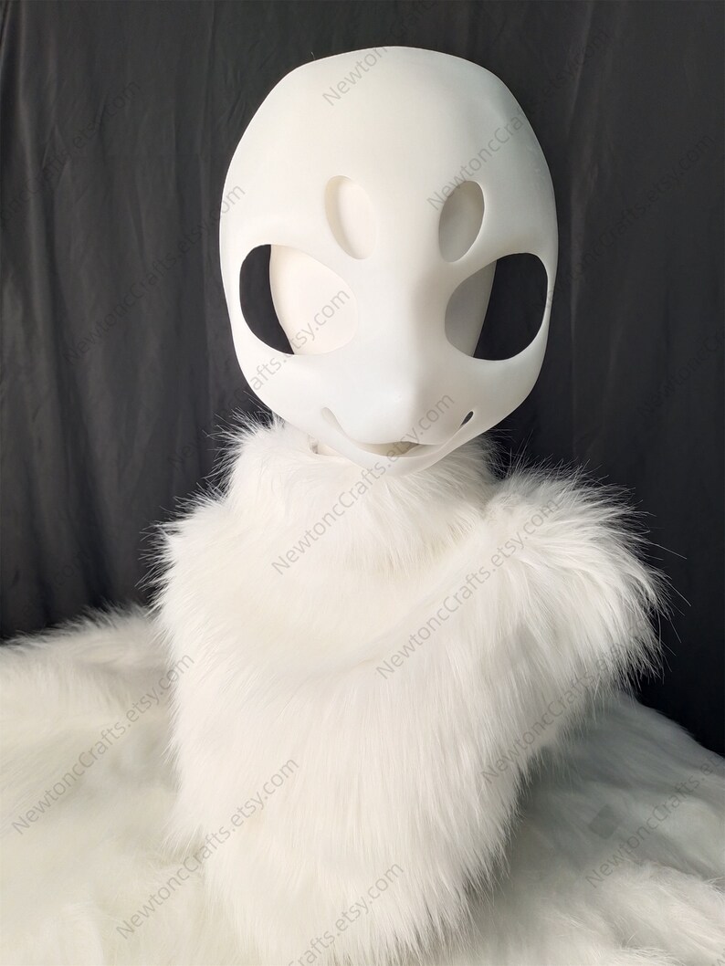 Kig Head Base, Smooth Fursuit Mask Base, Kigurumi Furry Head, Dino Head ...