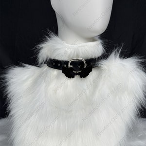 Fursuit Leather Choker, Jingle Bell, Furry Cosplay Accessories - Etsy