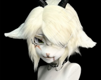 Goat Boy Pre Made Kig Head Fursuit Mask Kigurumi Head, Kig Head Mask ...