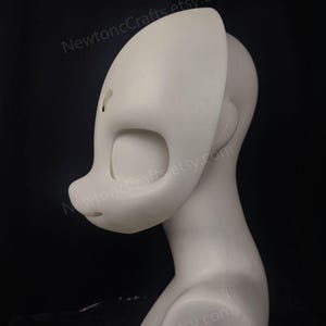 Vitality Wolf Base, Kigurumi Furry Head, 3d Printed Head Base, Kemono ...
