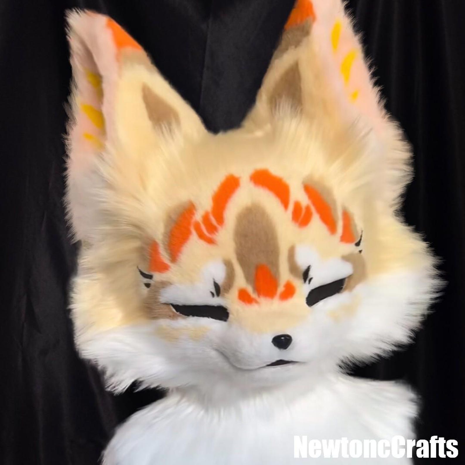 Custom Kemono Fursuit Mask, Free Design, Personalized Furry Costume ...