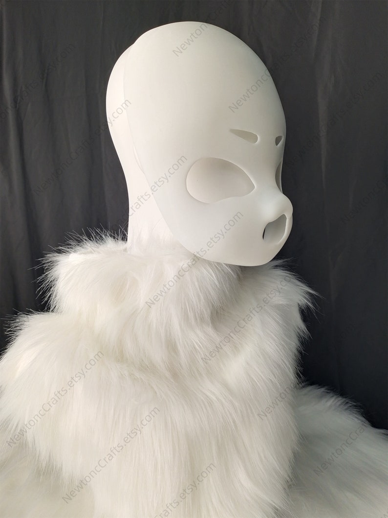 Fierce Kig Head Base, 3D Printed Smooth Fursuit Mask Base, Kigurumi ...