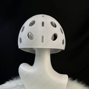 Fursuit Head Base With Back Head, Eva Ears, Eva Cheeks, Fursona Mask ...