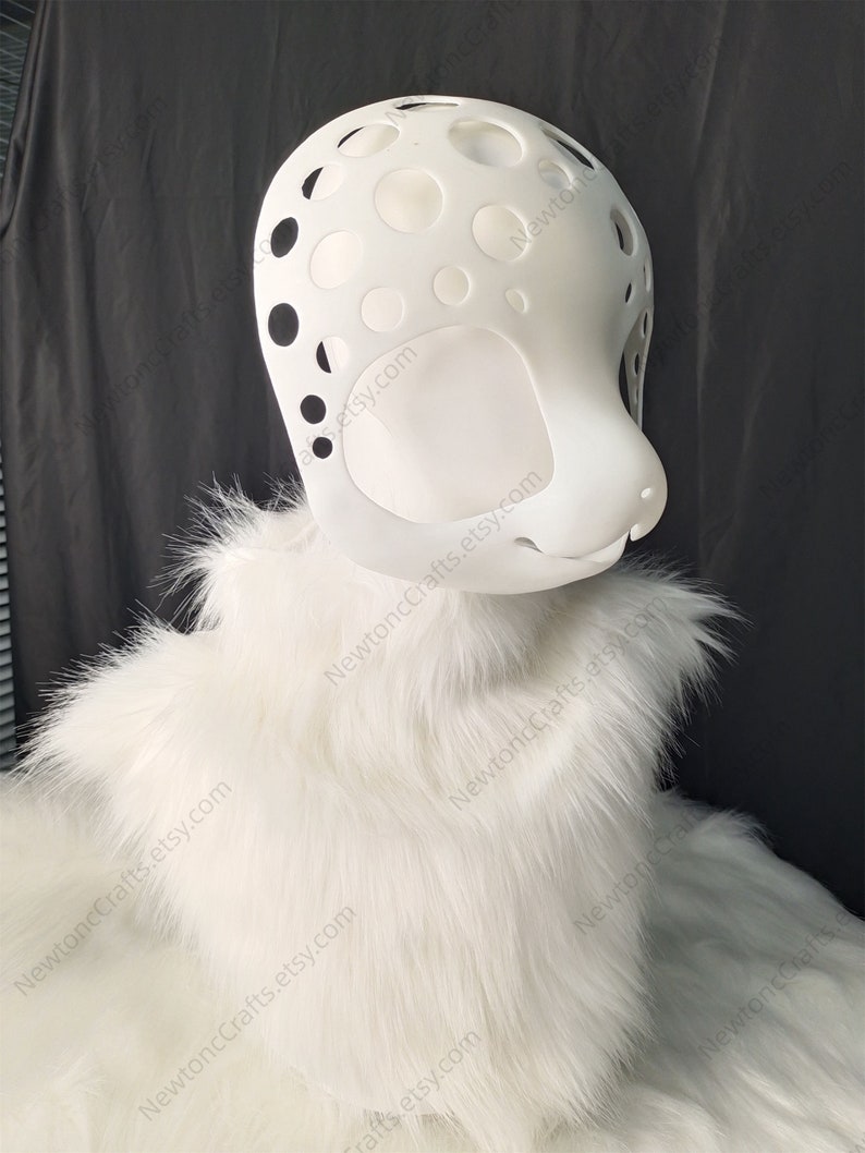 Customizable Kig Head Base, Smooth Fursuit Mask Base, Kigurumi Furry ...