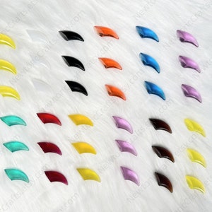 20 Colors! Fursuit Claws, Furry Nails, Handmade Colorful Furry Animal ...