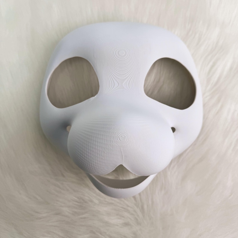 3D Printed Fursuit Head Base, Kemono Furry Mask, Fursuit Headbase - Etsy UK