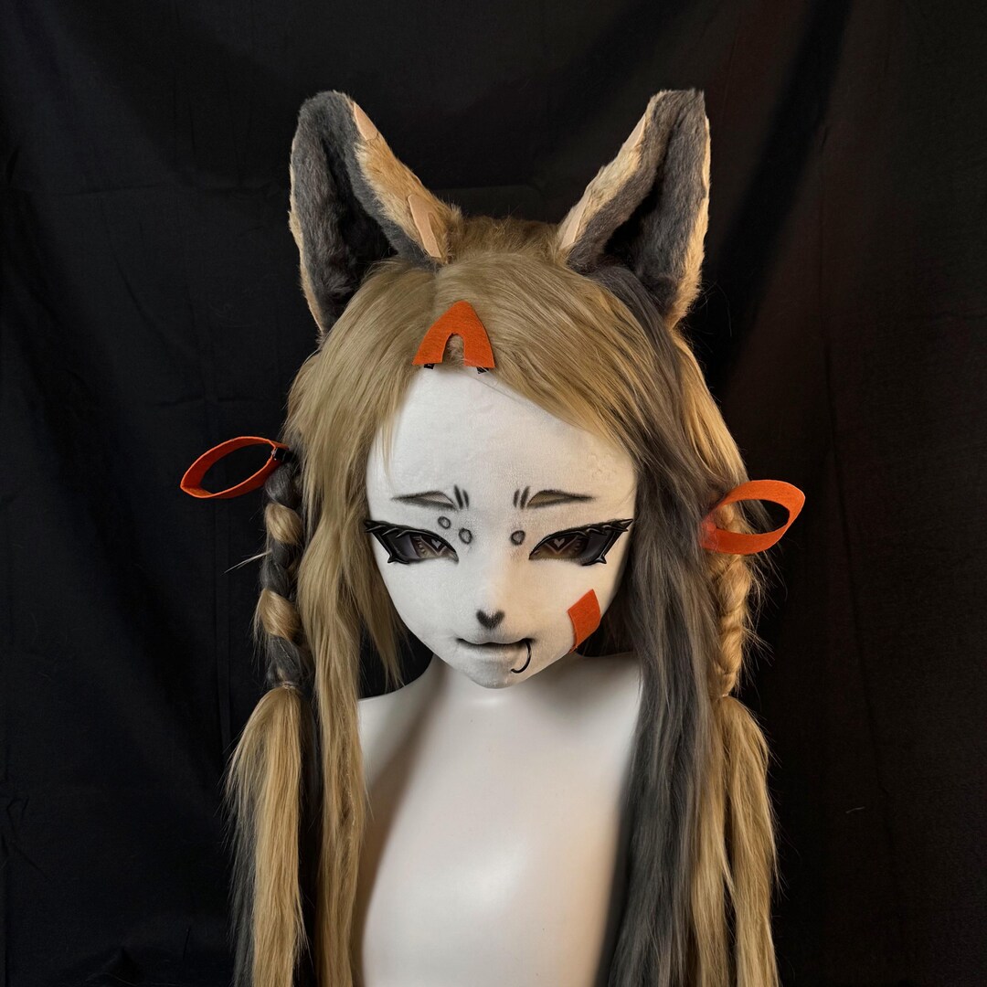 Custom Deer Fursuit Mask: Furry Kemono Head, Free Design - Etsy UK