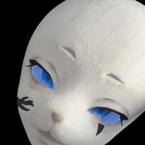 Luminous Cat Boy - Premade Fursuit Head, Furry Mask, Kig Kemono Kigrumi ...