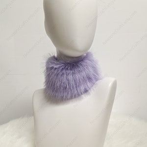 Custom Color Fursuit Scarf, Furry Neck Cover, Kigurumi Neck Bib, Faux ...