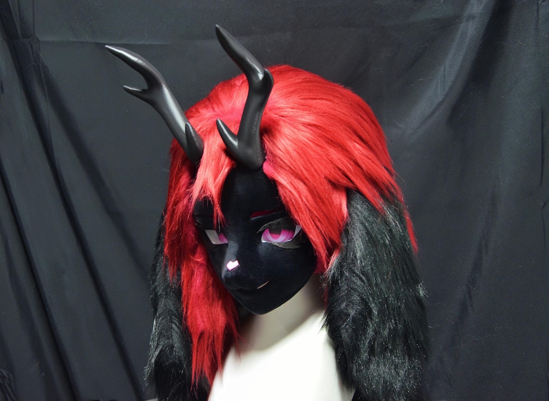 Furry Commission,custom Kemono/kig Fursuit Mask,personalized Furry Head ...