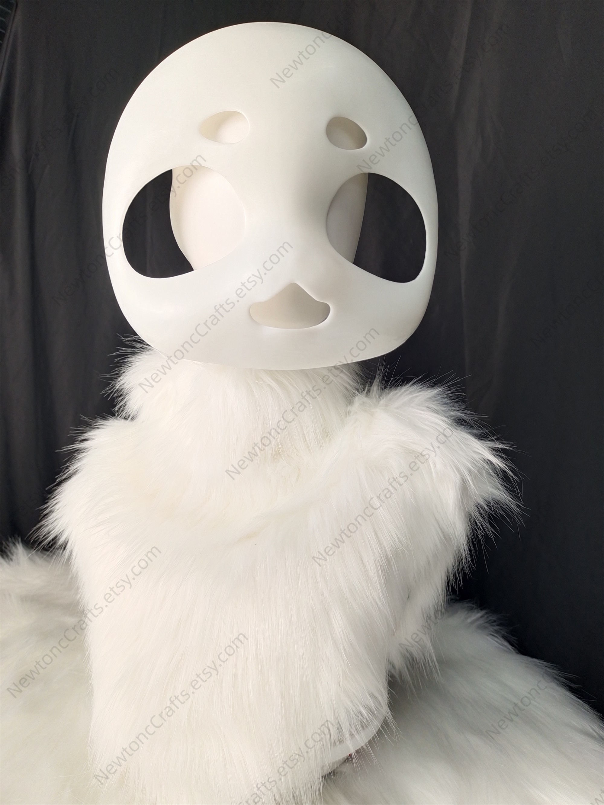 Cute Kig Head Base, 3D Printed Fursuit Mask Base, Kigurumi Furry Head ...