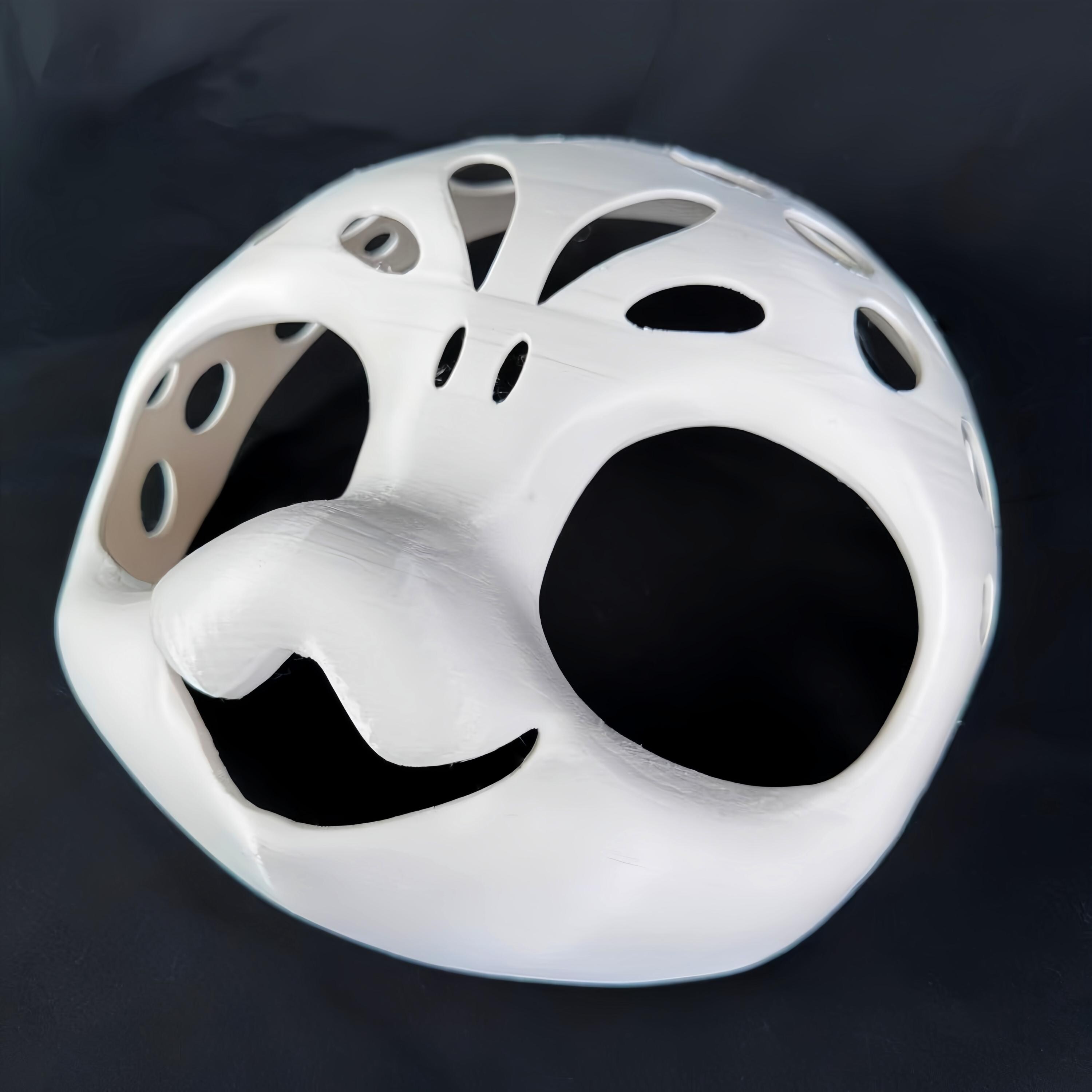 Kemono Head Base: 3D Printed Fursuit Fox, Dragon Head - Etsy