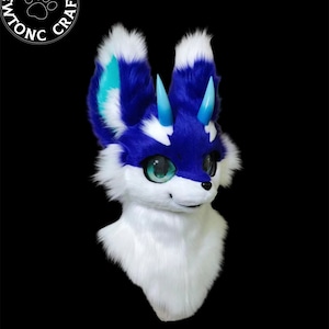 Dino Fursona Head Commission Premade Fur Head Fursuit Mask Kigurumi ...