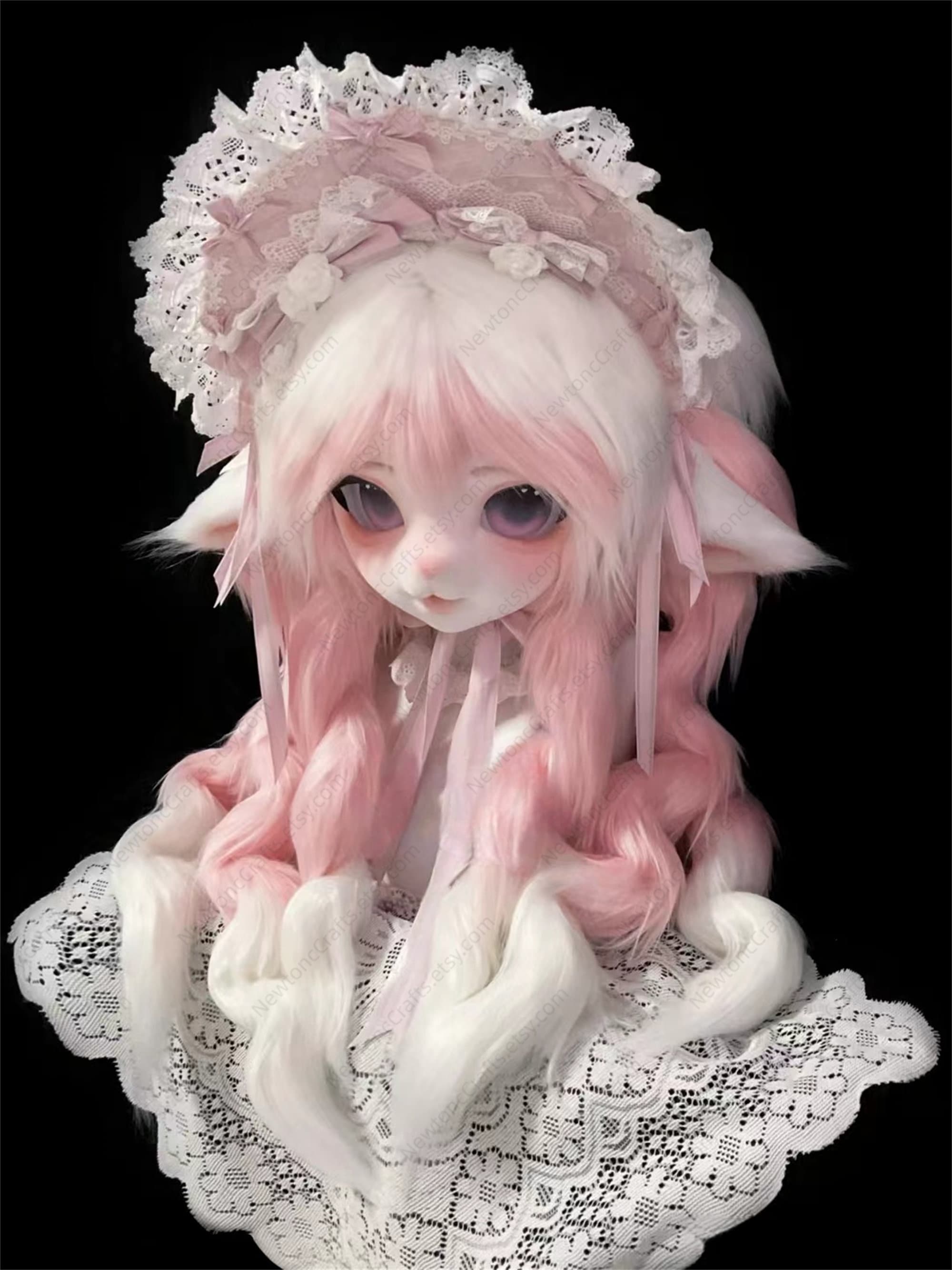 Court Style Kig Head Commission Fursuit Mask Kigurumi Head, Kig Head ...