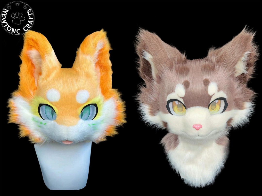 Dino Fursona Head Commission Premade Fur Head Fursuit Mask Kigurumi ...
