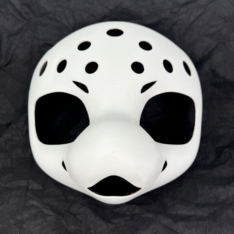 3D Printed Fursuit Mask Base: Kemono Fox, Dino Head - Handmade - Etsy