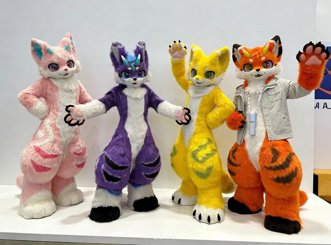 Custom Fursuit Commission - Full Suit or Partial - Fursuit Head/tail ...