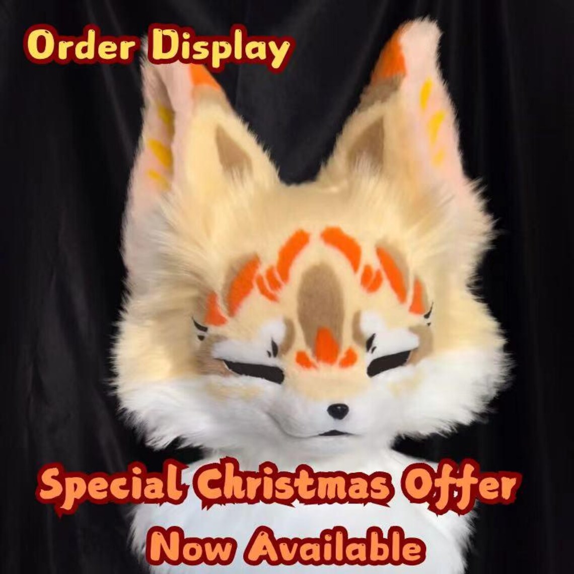 Custom Kemono Fursuit Mask, Free Design, Personalized Furry Costume ...