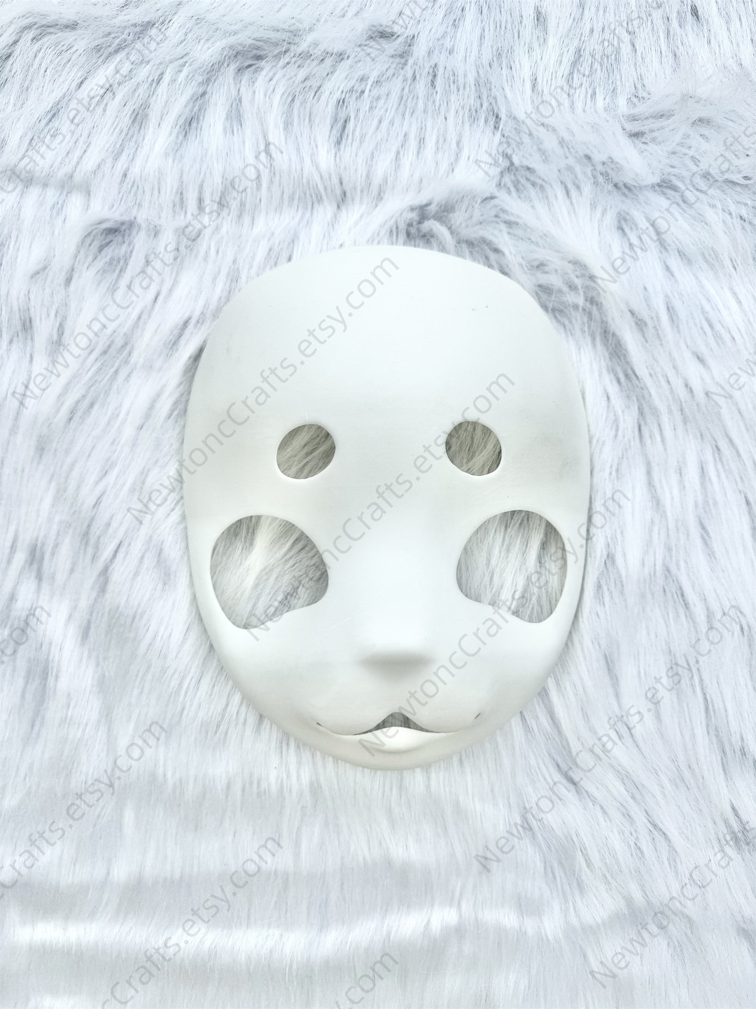 Puppy Kig Head Base, Smooth 3D Printed Fursuit Mask Base, Kigurumi ...