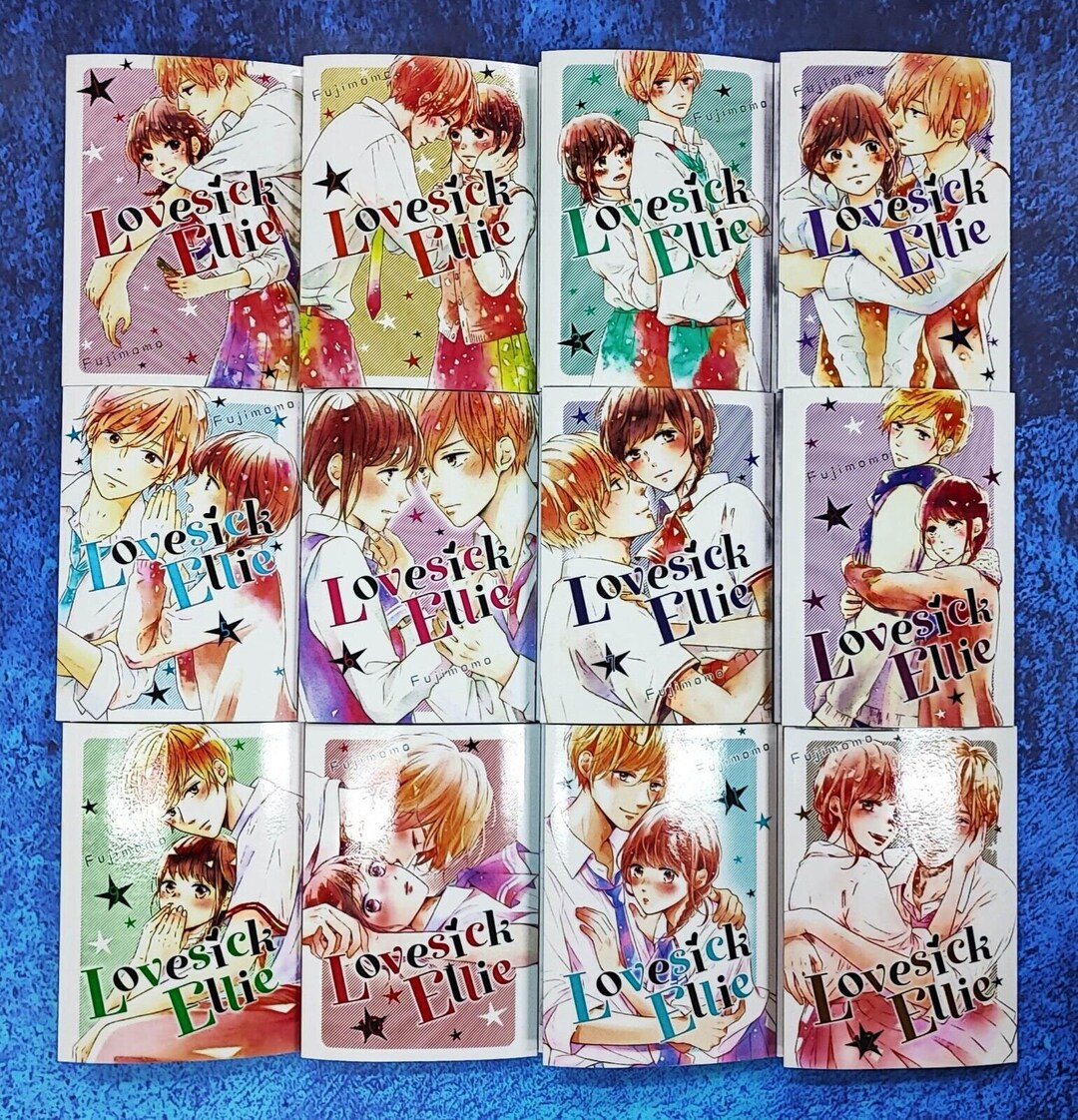 Lovesick Ellie Full Set Manga Volume 1-12 English Version - Etsy UK