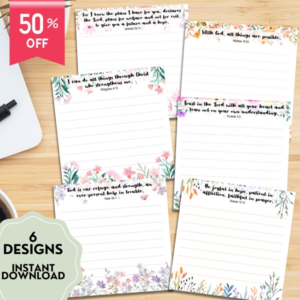 Christian Stationery - Etsy