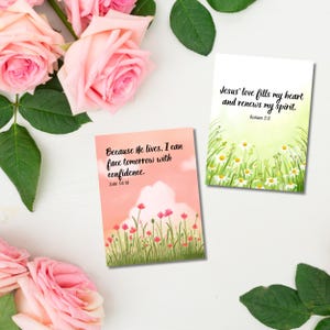 Easter Christian Affirmations, Bible Verses, Positive Affirmation Cards ...