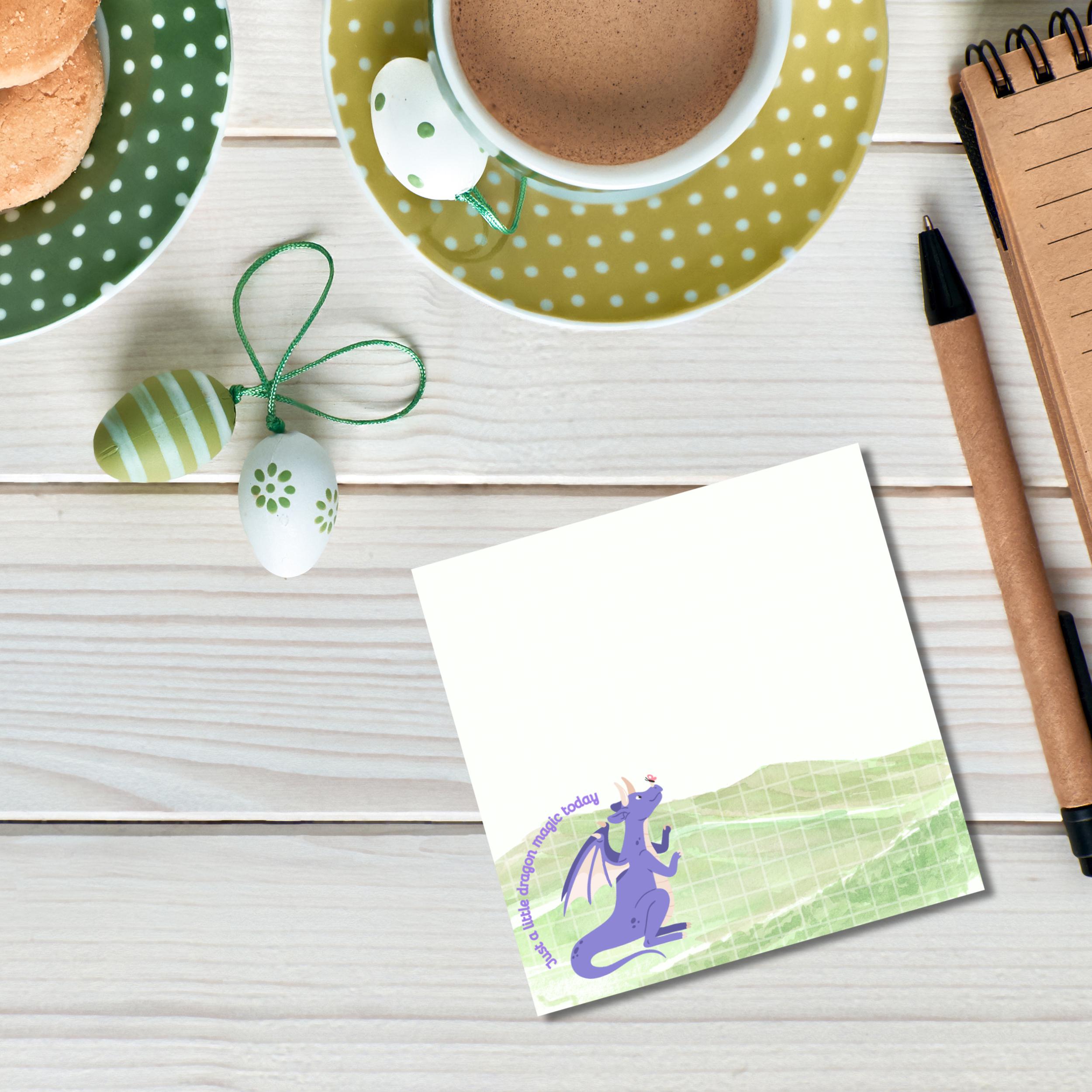Dragon Notepad, Dragon Print, Cute Dragon, Printable Notepad, Cute ...