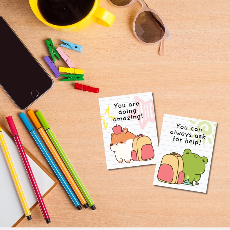 Student Affirmation, Student Card, Positive Affirmation Cards, Mental ...