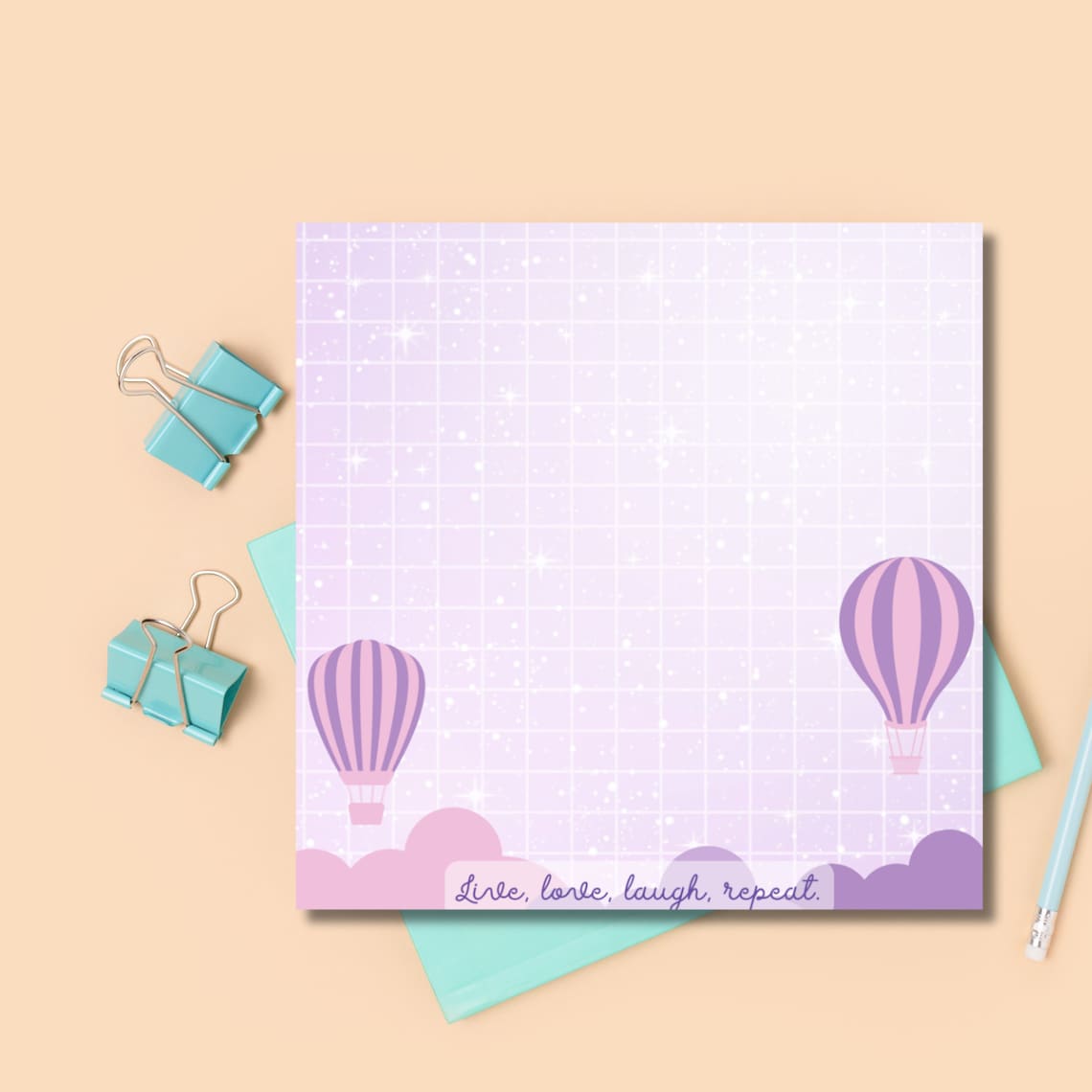 Positive Cute Printable Memo Pad , Lofi Printable Notepad , Positive ...