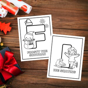 Christmas Coloring Pages, Alphabet Coloring Pages, Printable Worksheets ...