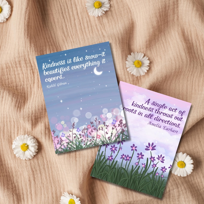 Kindness Quotes, Positive Affirmation Cards, Kindness Affirmation ...