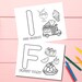 Alphabet Coloring Pages Dessert , Printable Worksheets for Kids ...